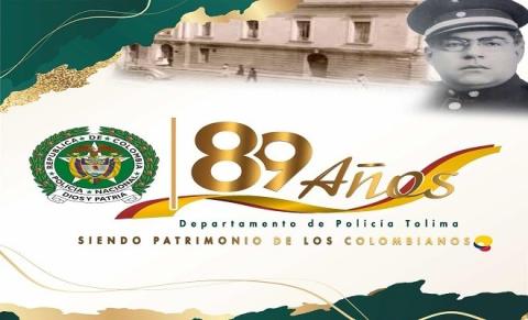 La Policía Tolima cumple 89 años al servicio de la comunidad | Policía Nacional de Colombia